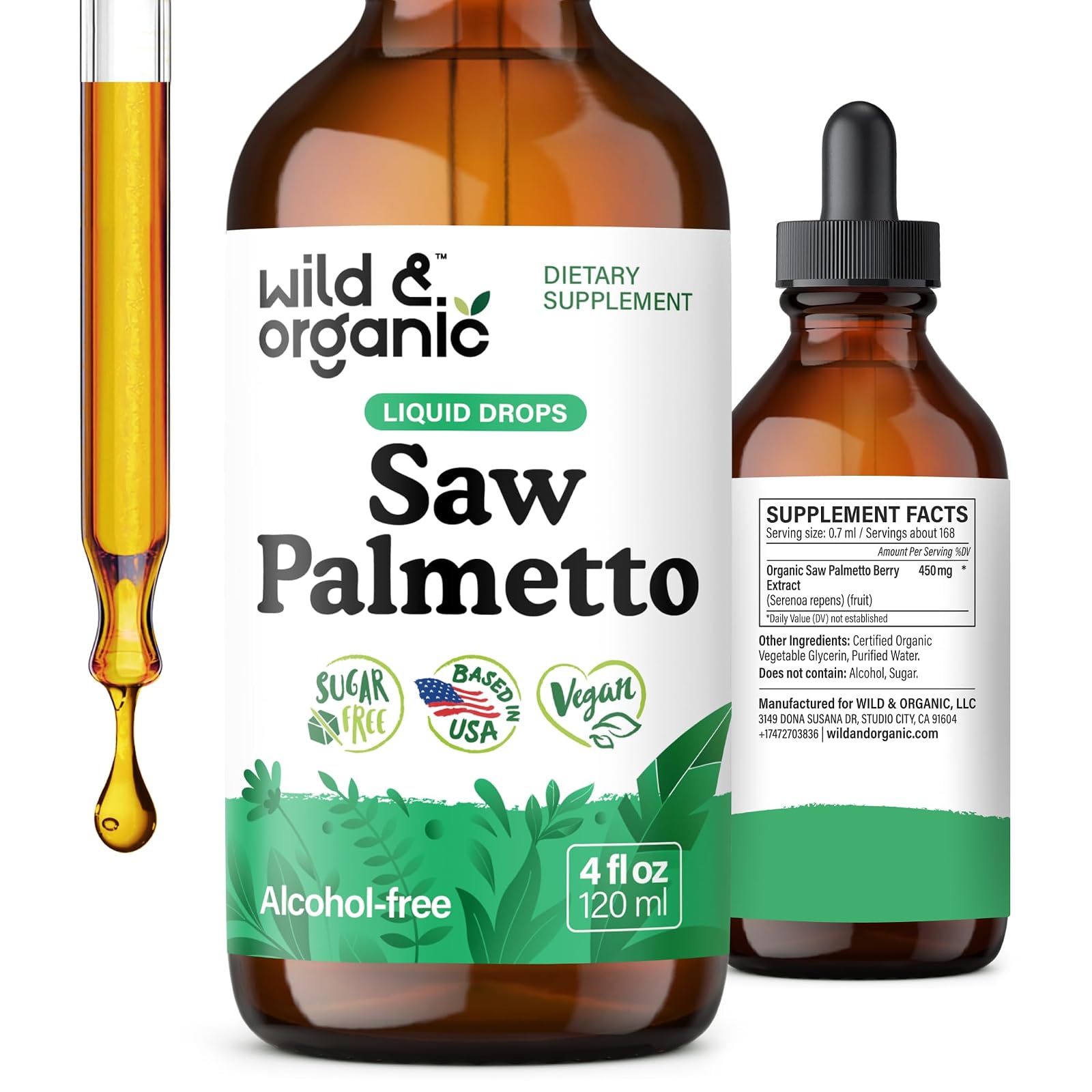 wild organic saw palmetto extract