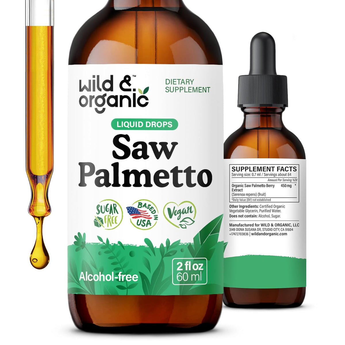 wild organic saw palmetto extract