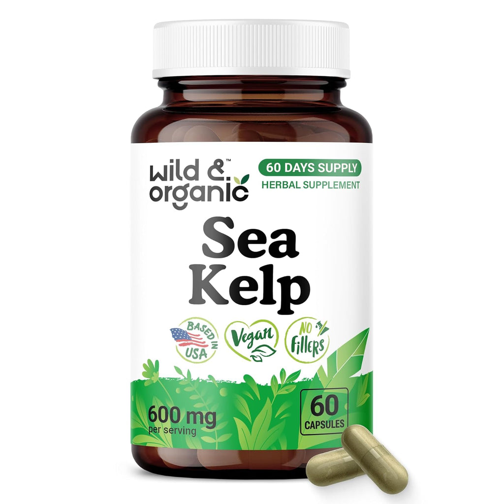 wild organic sea kelp capsules