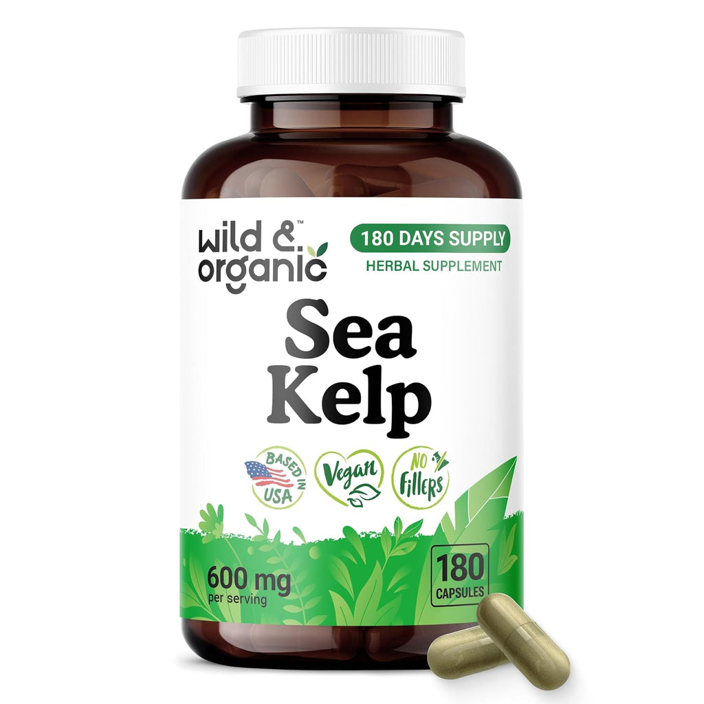 Wild & Organic sea kelp capsules