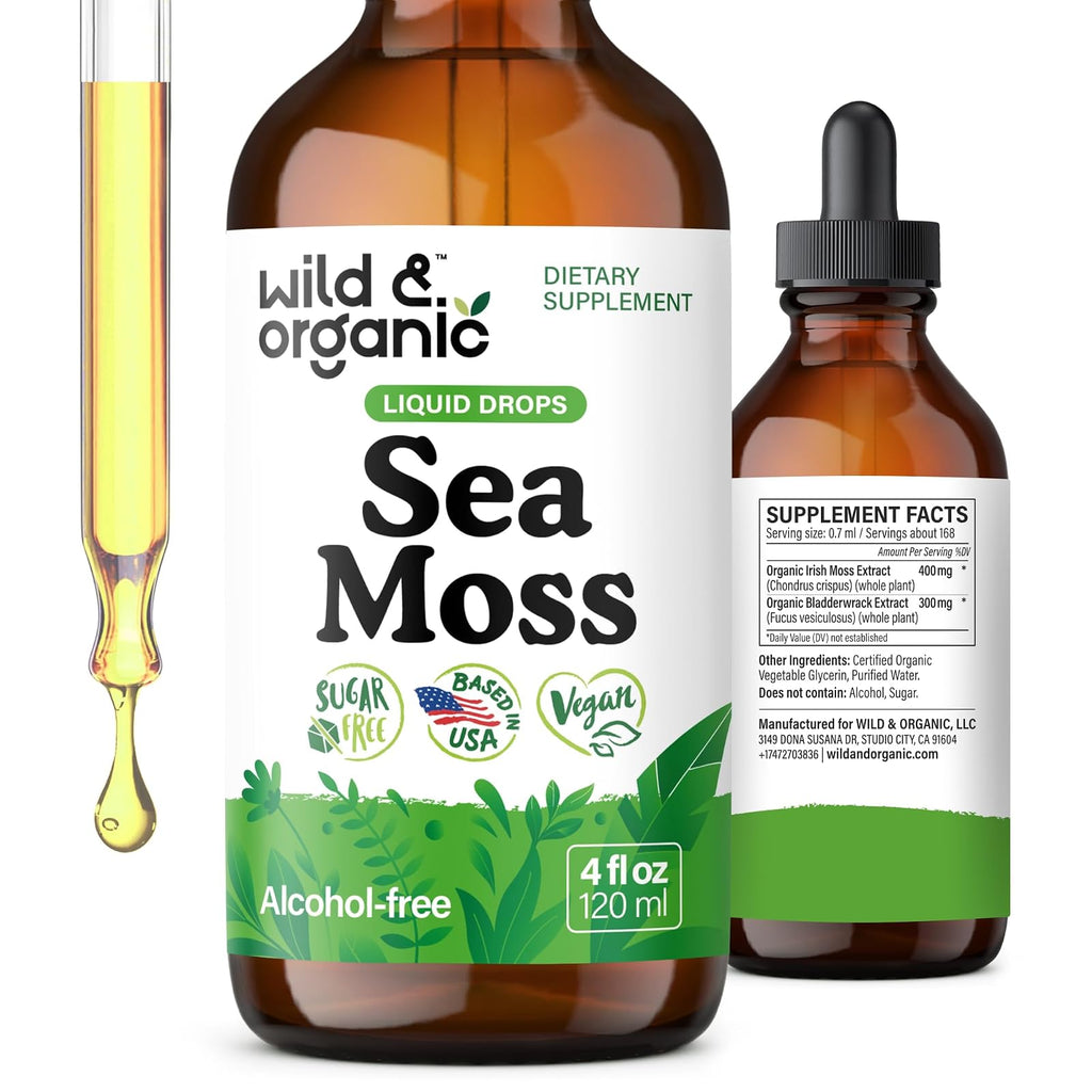 Wild & Organic sea moss multivitamins