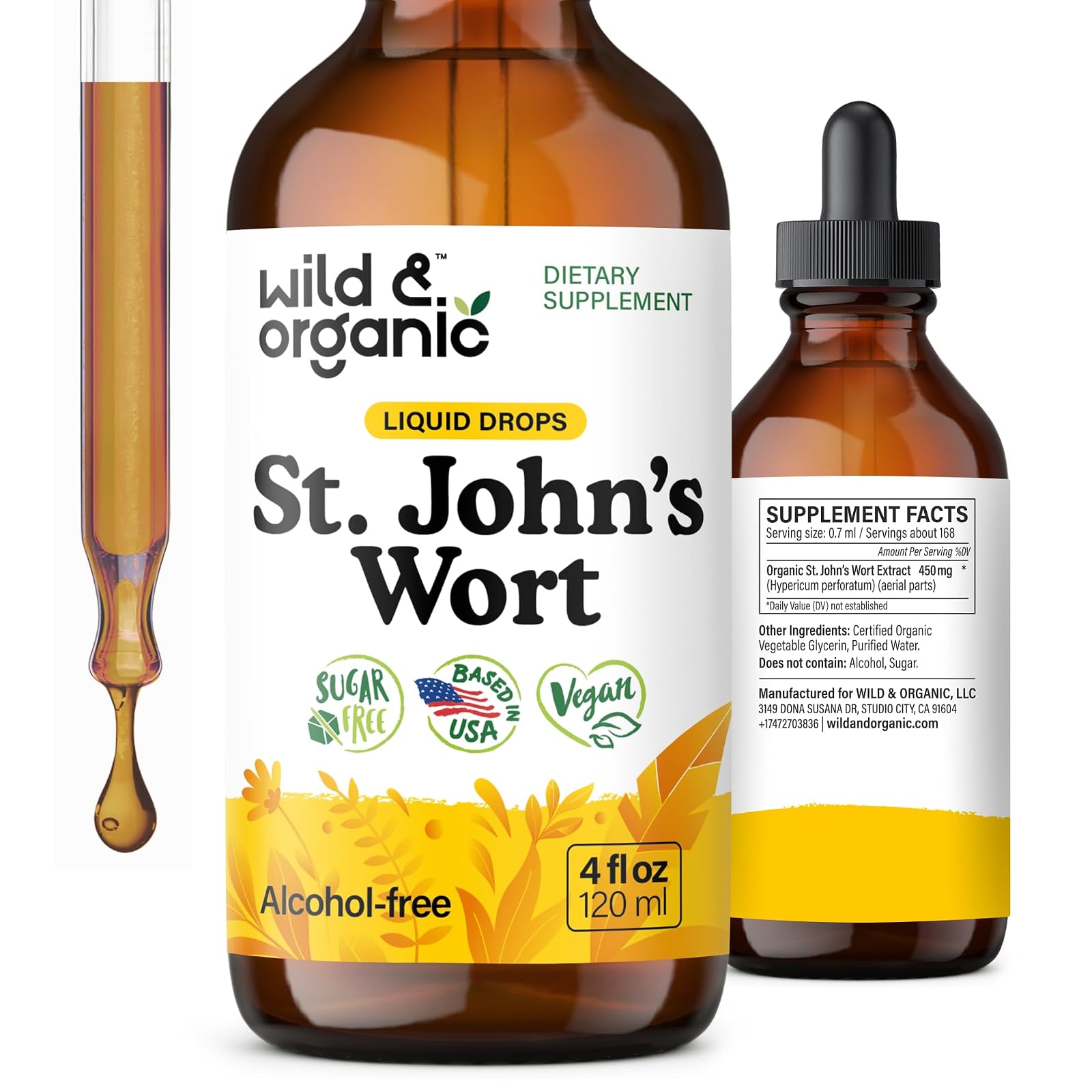 Wild & Organic St John's Wort benefits
