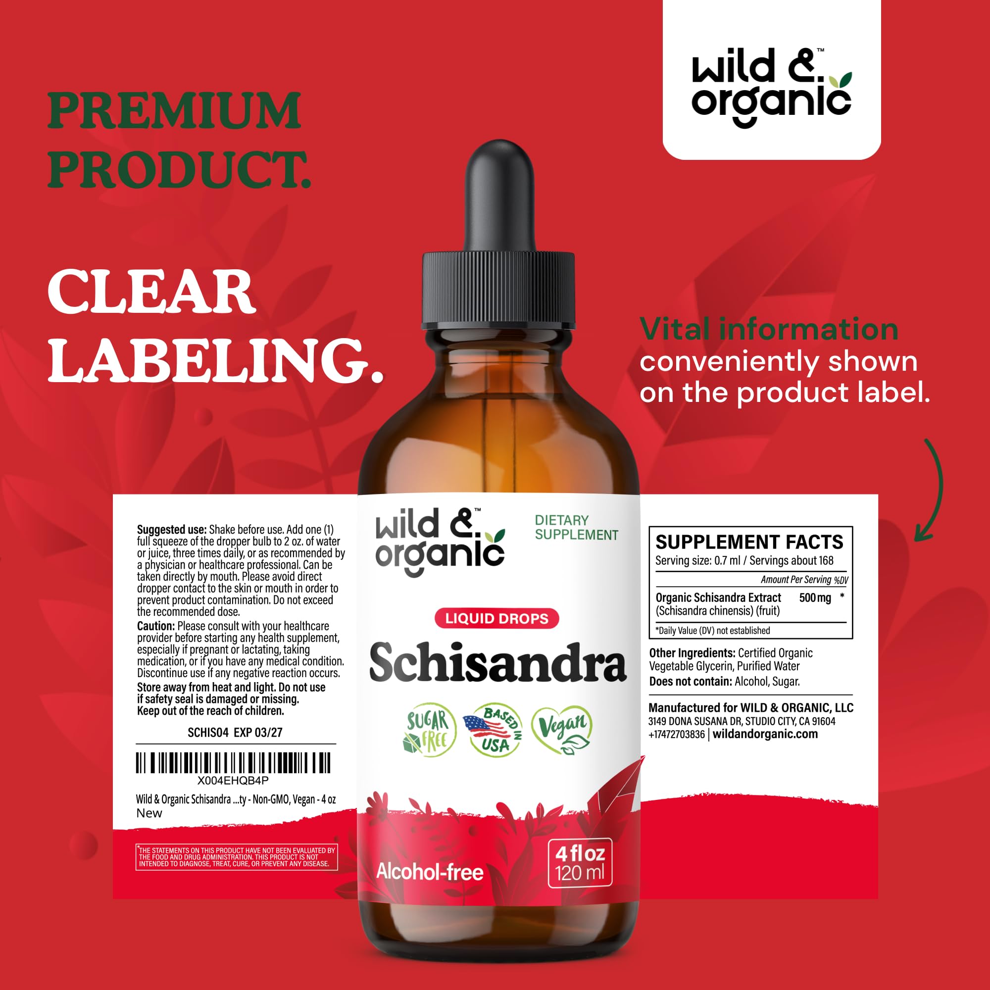 wild organic tincture for immune health