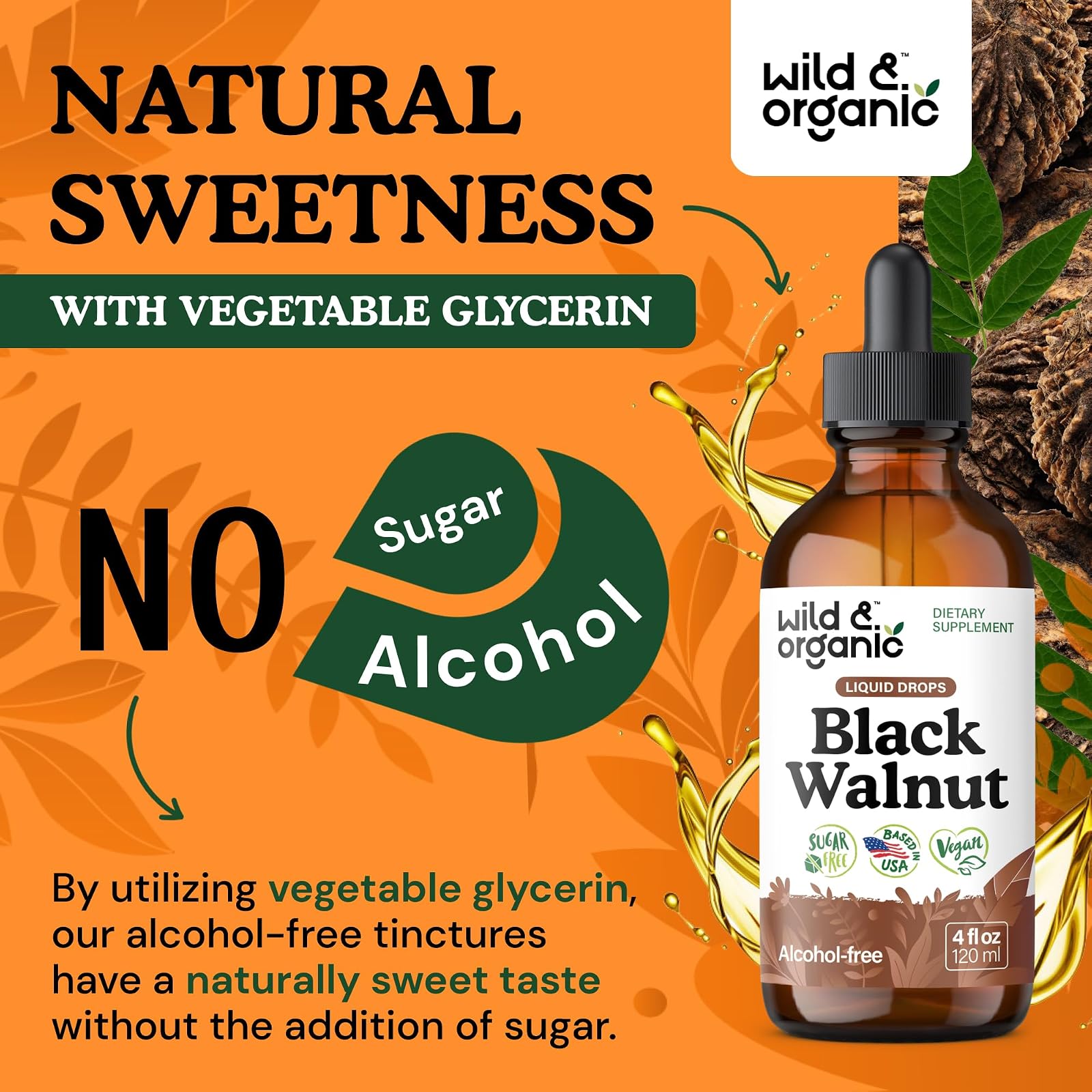 wild organic tincture for skin care