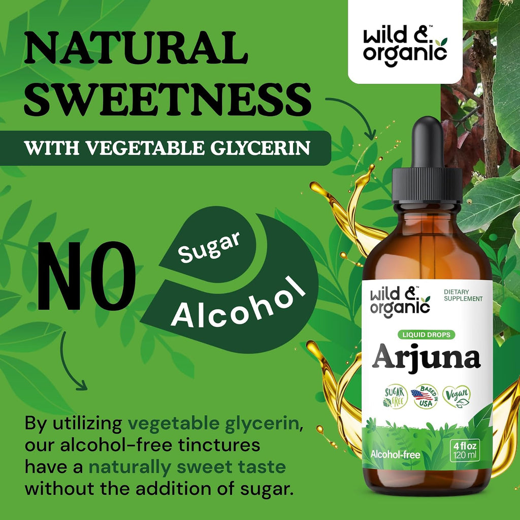 Wild & Organic tincture for stress relief
