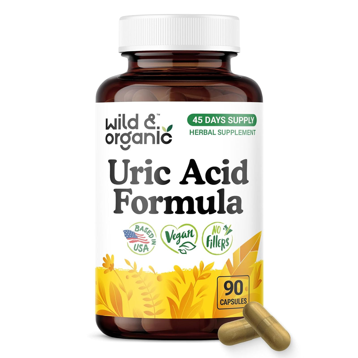 Wild & Organic Uric Acid Support