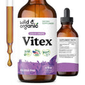Wild & Organic Vitex tincture for menopause relief
