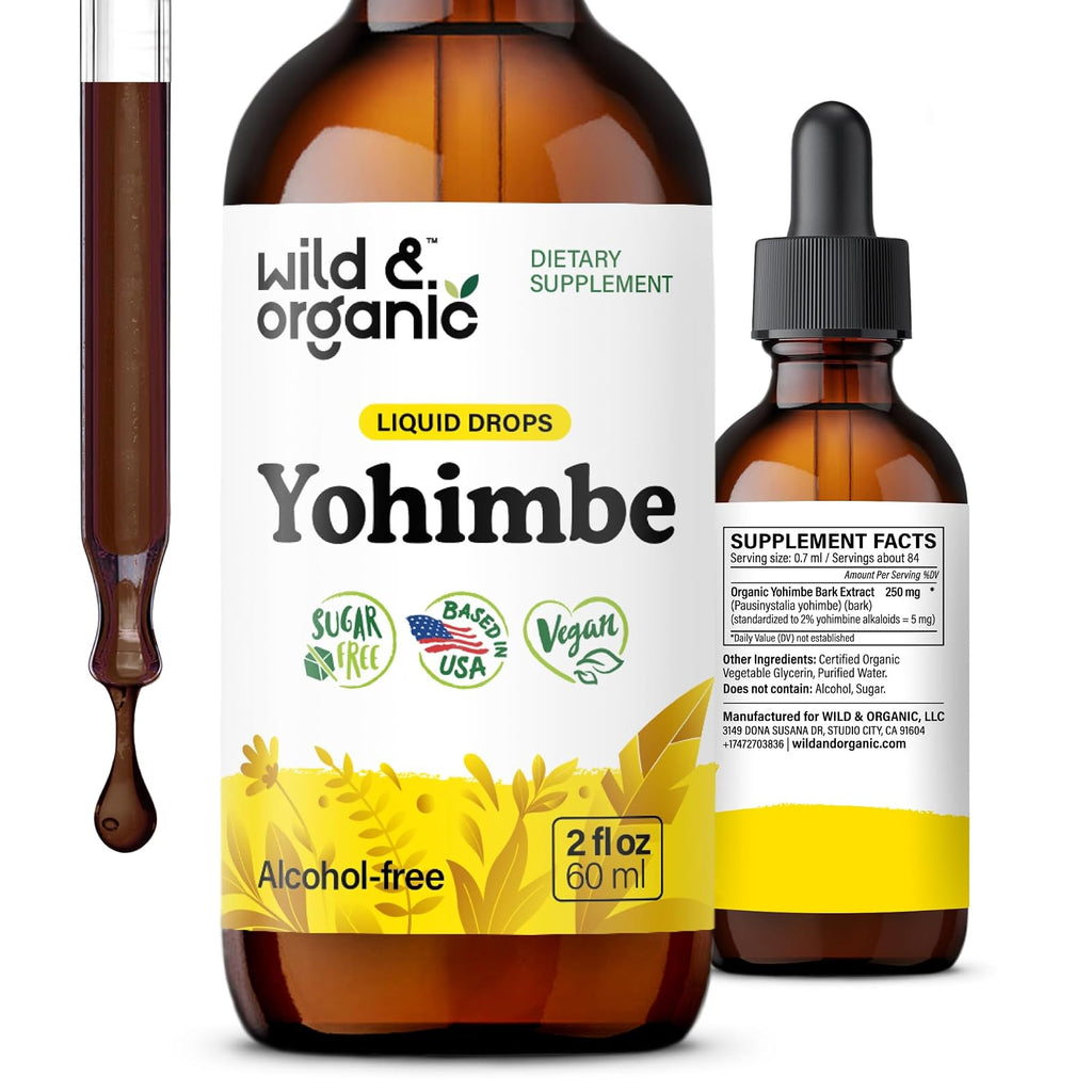 Wild & Organic Yohimbe extract benefits