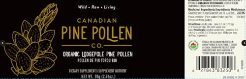 wild pine pollen health booster