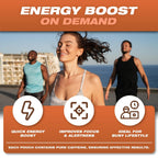 Wild Pouches caramel coffee energy boost
