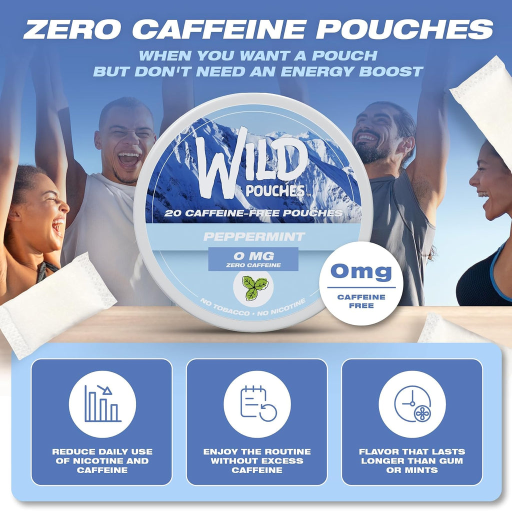 Wild Pouches peppermint flavour
