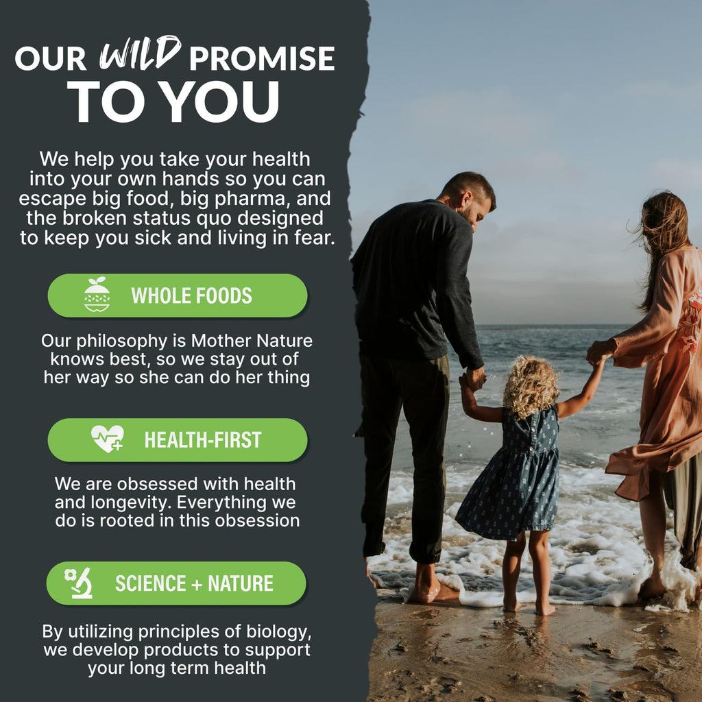 Wild prebiotic capsules for daily use