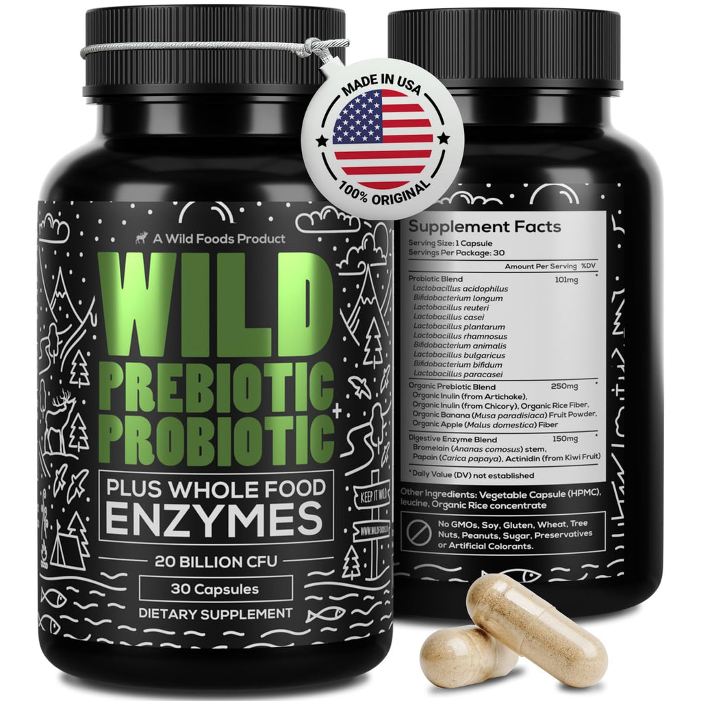 Wild probiotics for digestive health