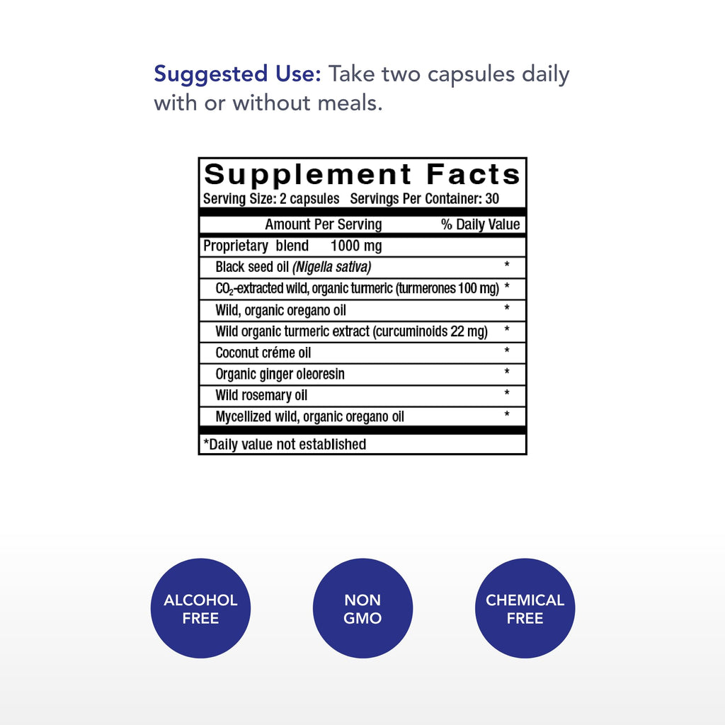 wild raw turmeric supplement