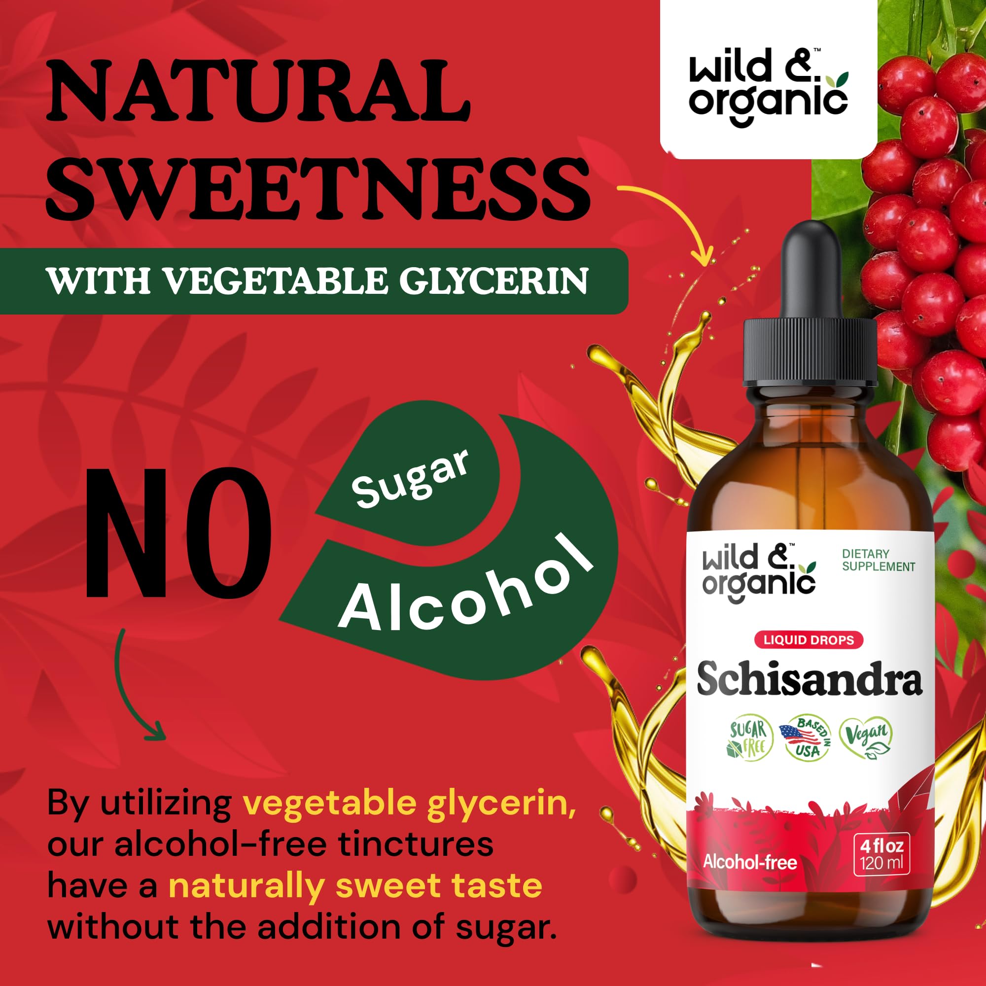 wild schisandra tincture for energy