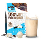 WILD SOCIETY vanilla bean whey protein