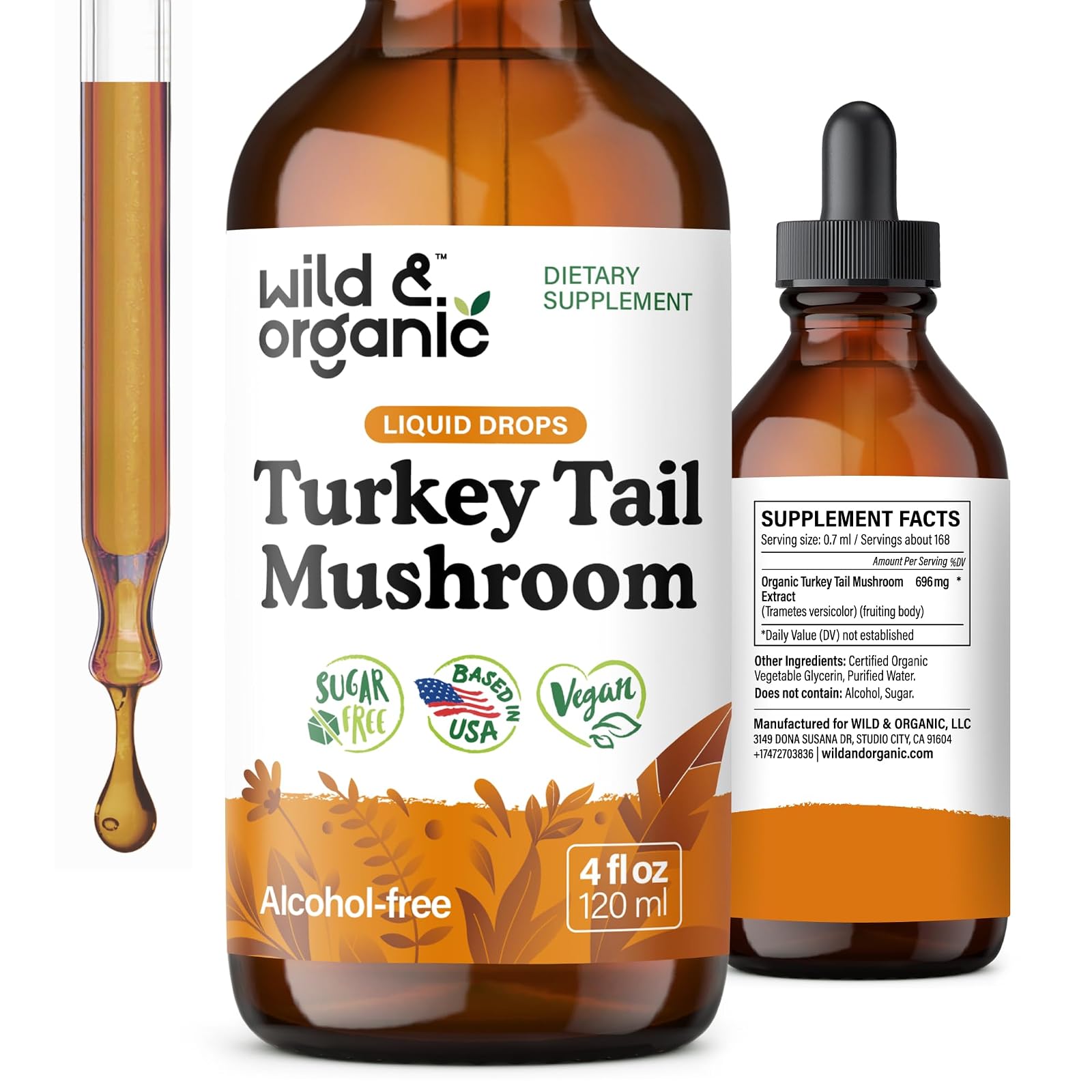 wild turkey tail mushroom extract