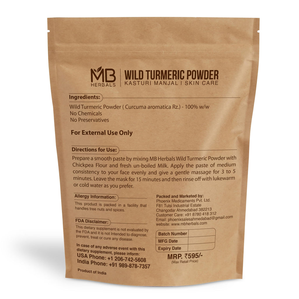 wild turmeric powder for cooking