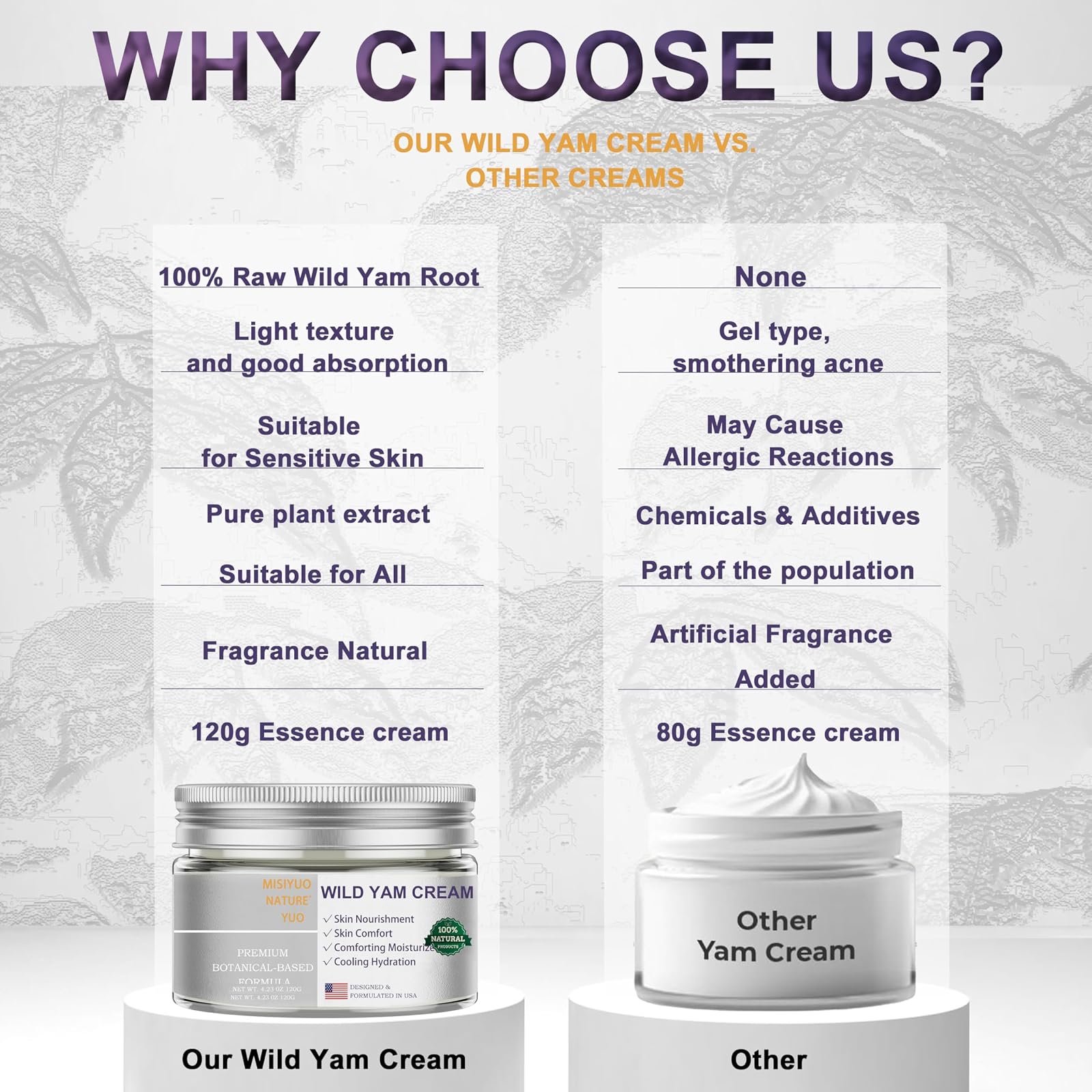 wild yam cream for hormonal support