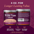 wild yam cream for menstrual comfort