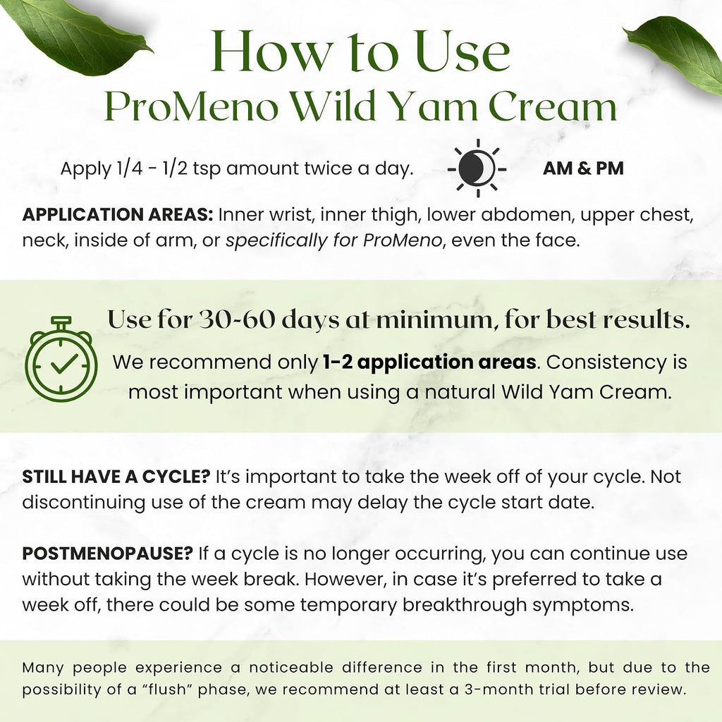 wild yam cream for women's health