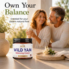 wild yam cream to ease menopause symptoms