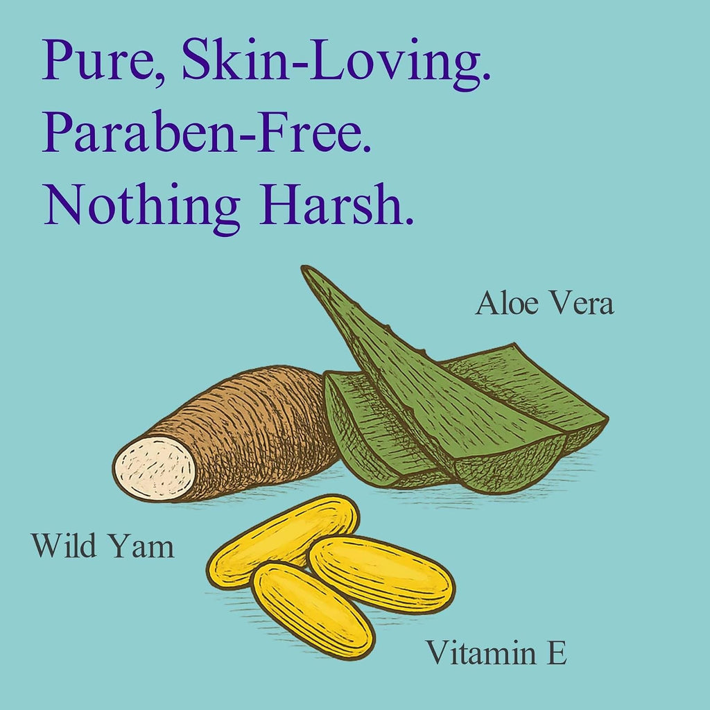 Wild yam gel for women's health needs