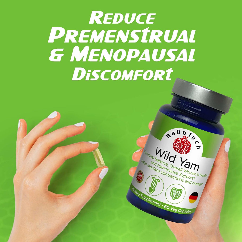 wild yam root 60 veg capsules
