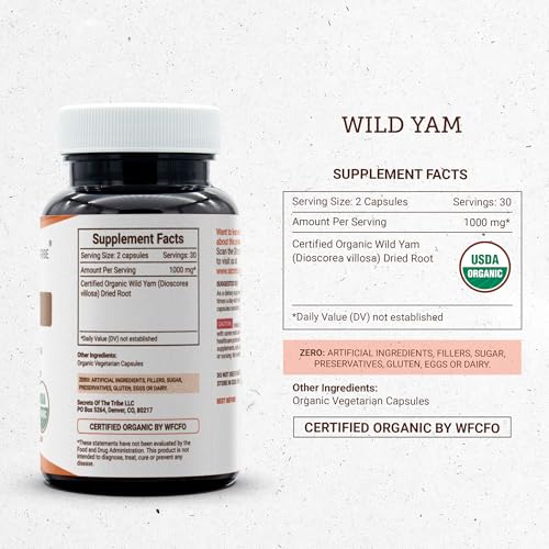 wild yam supplements for menstrual comfort