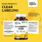 wildcrafted astragalus for overall wellness