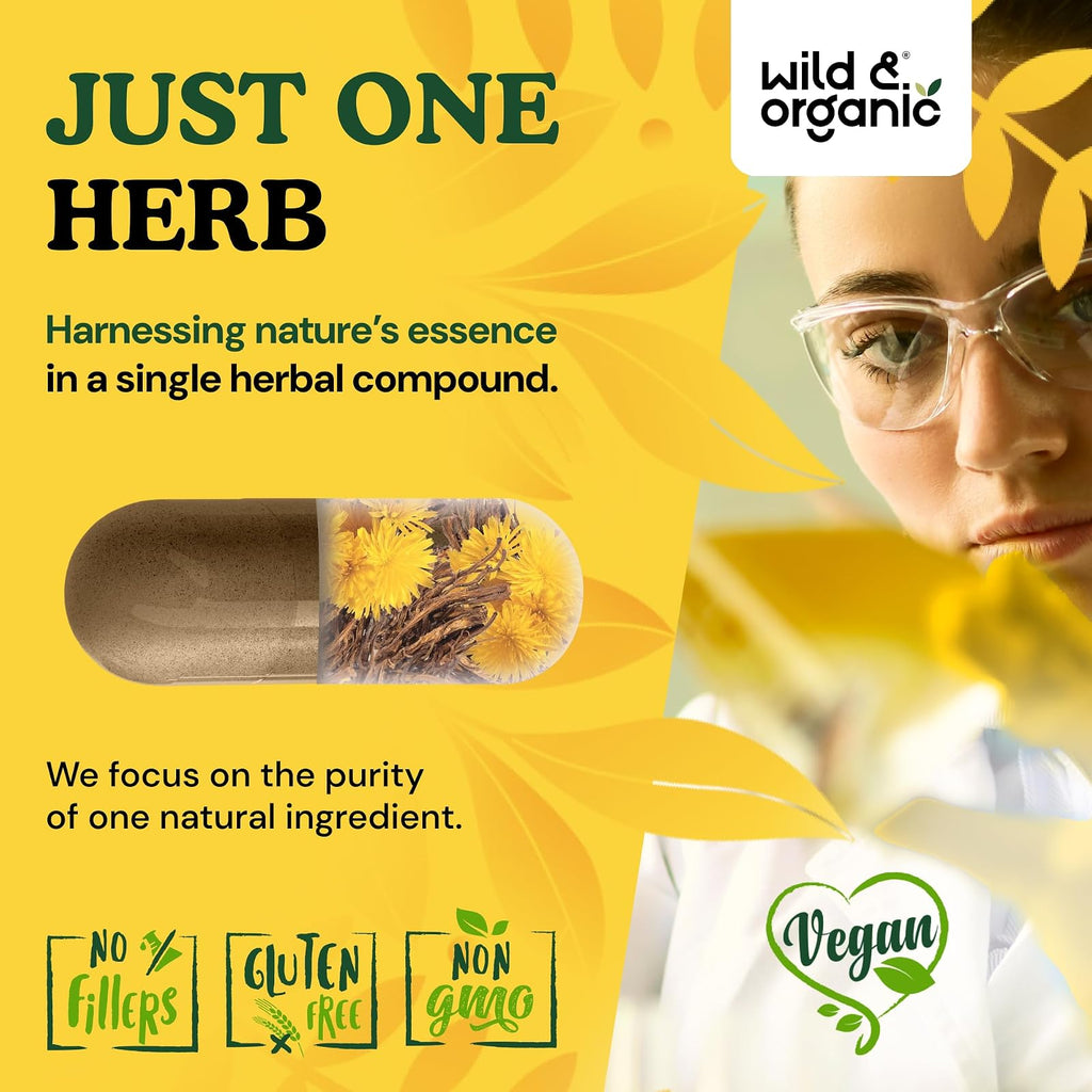 wildcrafted dandelion root extract