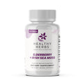 wildcrafted elderberry sea moss capsules