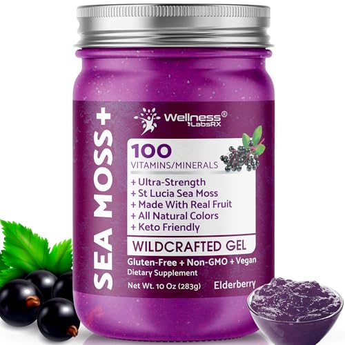 Wildcrafted elderberry superfood gel