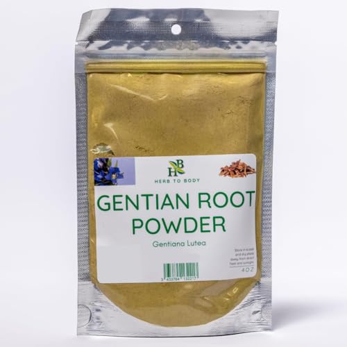 wildcrafted gentiana lutea herbal supplements