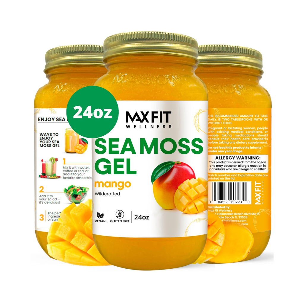 wildcrafted gold sea moss gel