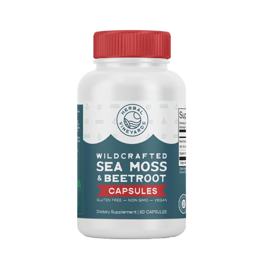 Wildcrafted Irish Sea Moss capsules benefits