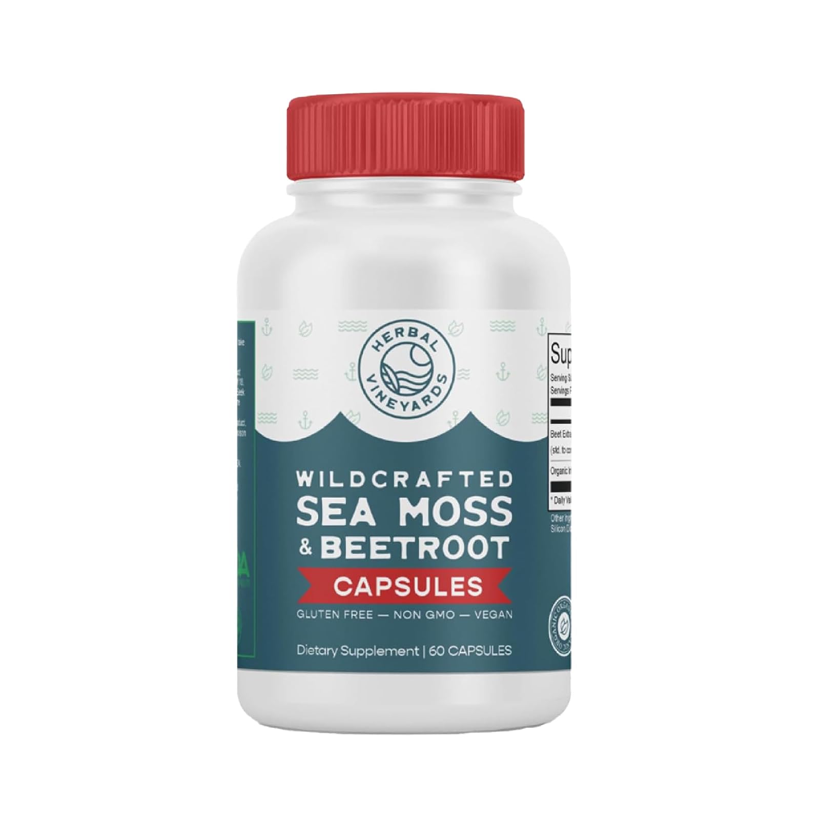 Wildcrafted Irish Sea Moss capsules benefits