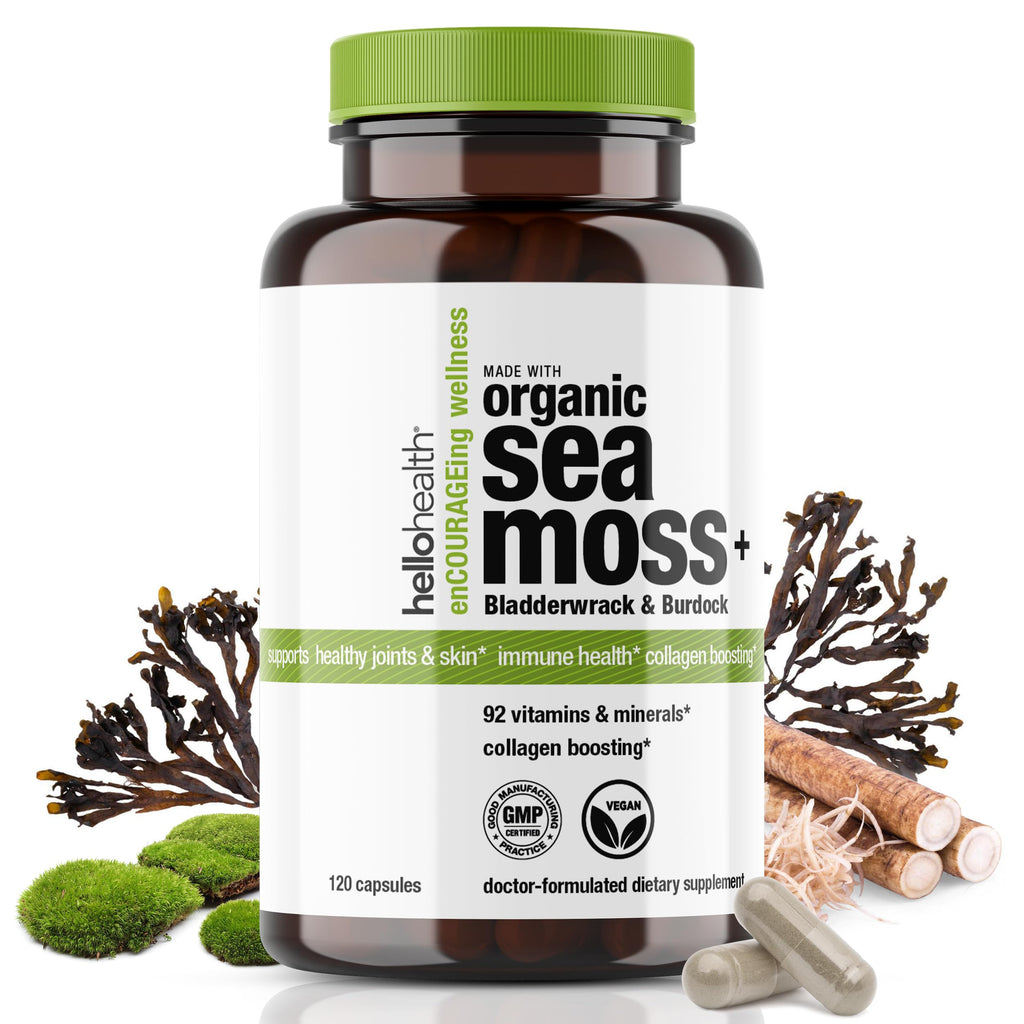 wildcrafted Irish sea moss capsules