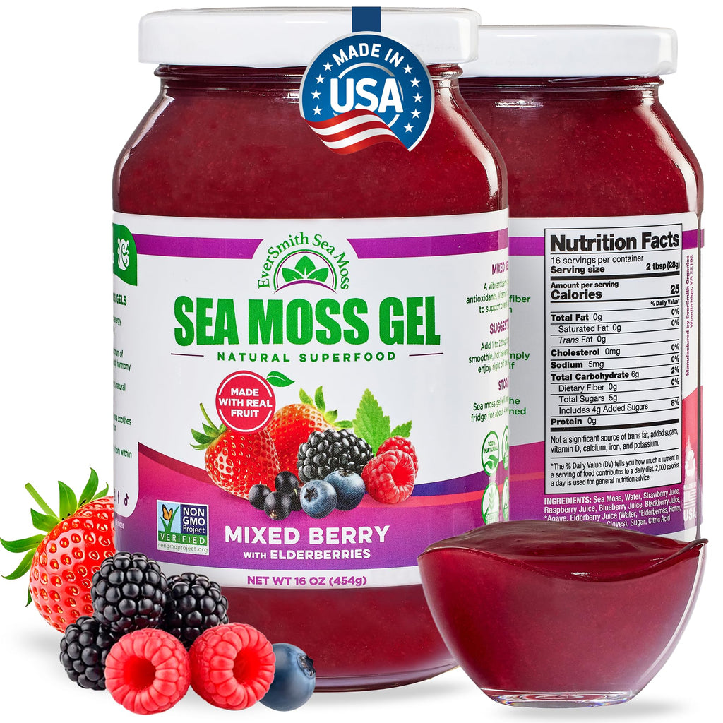 wildcrafted Irish sea moss gel benefits