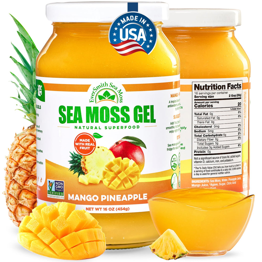 Wildcrafted Irish Sea Moss Gel benefits