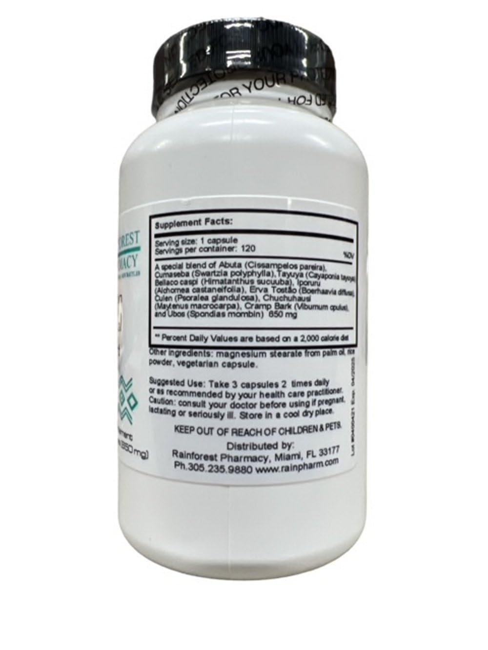 Wildcrafted Maidenhair Fern supplement benefits