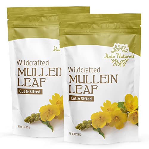 wildcrafted mullein leaf herbal supplement