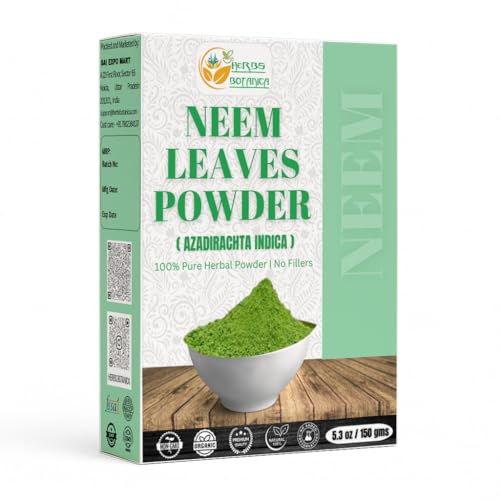 wildcrafted neem leaves for skin care