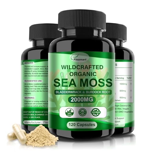 wildcrafted sea moss capsules benefits