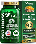 wildcrafted sea moss capsules for energy