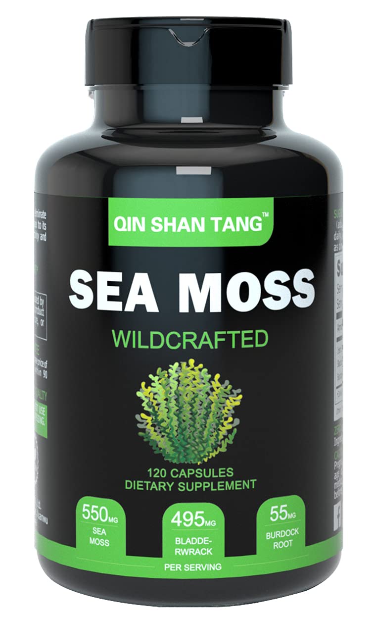 wildcrafted sea moss capsules