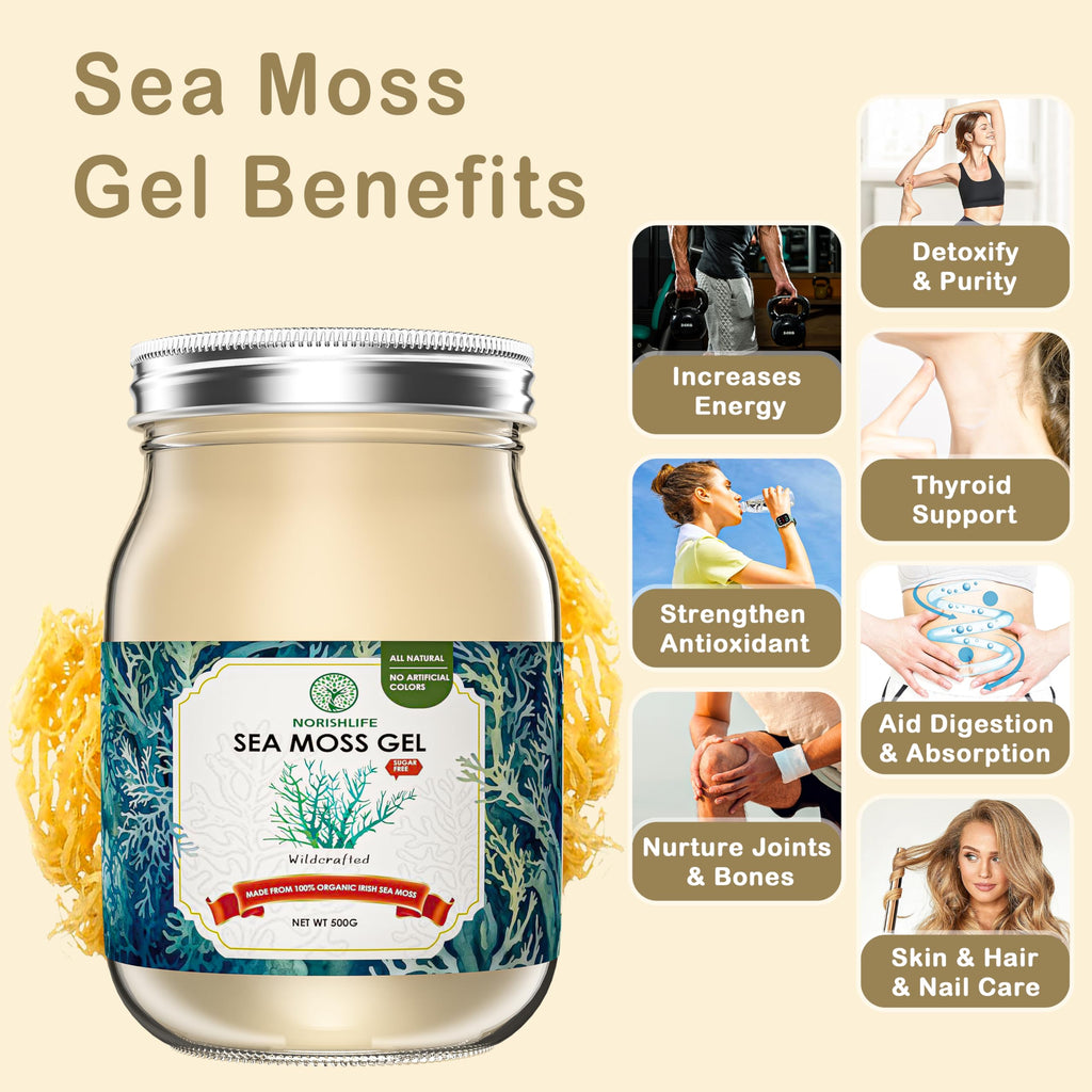 wildcrafted sea moss for energy boost