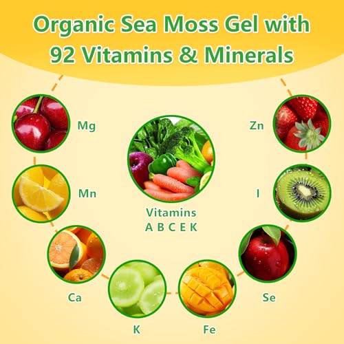 Wildcrafted sea moss for immunity