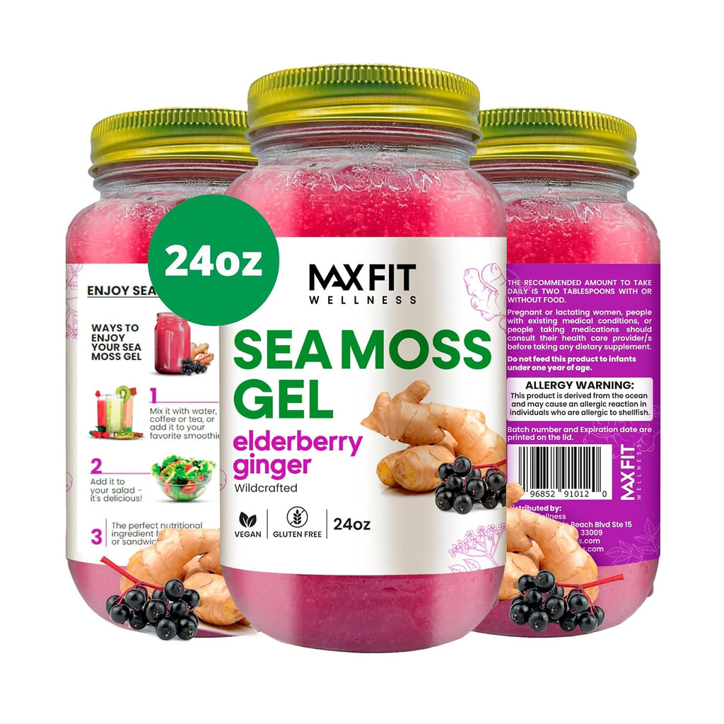 wildcrafted sea moss gel 24 oz