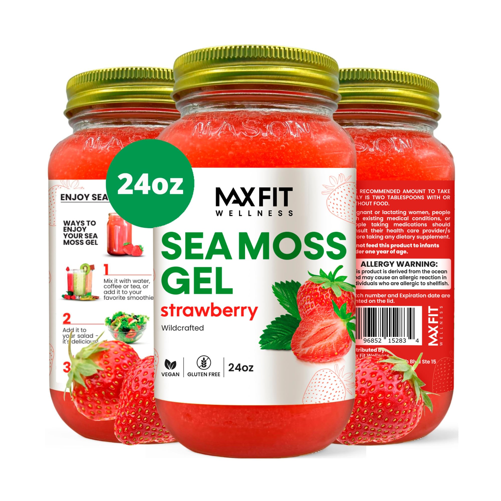wildcrafted sea moss gel benefits